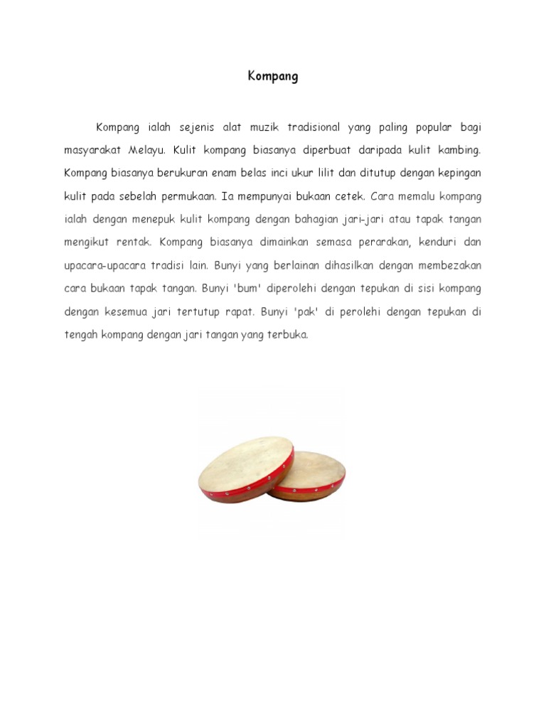 Kompang | PDF