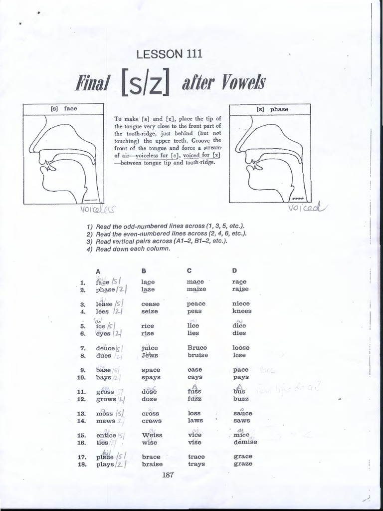 Lesson S-Z,IZ | Otorhinolaryngology | Phonetics | Free 30-day Trial ...