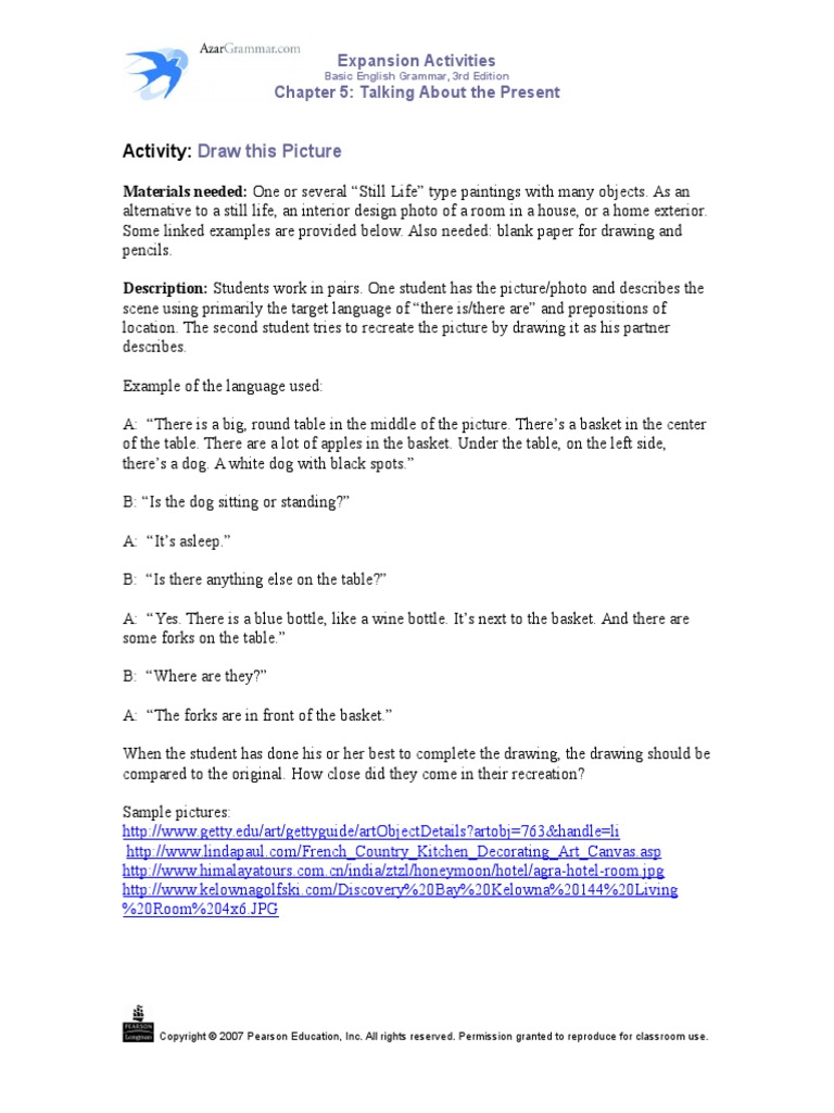 Activity:: Draw This Picture | PDF