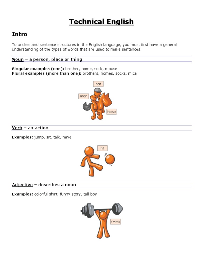 Technical Writing | PDF | Note (Typography) | Noun