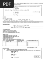 KMnO4 Titration with FAS: Method & Results | PDF | Titration | Chemistry