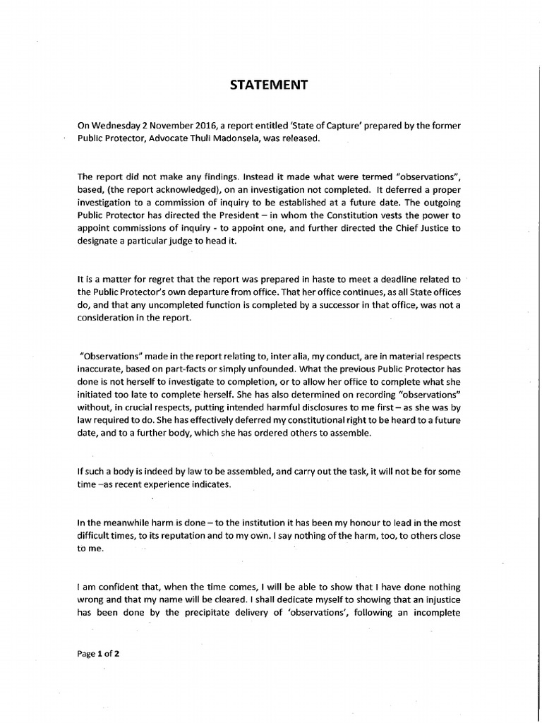 Media Statement | PDF