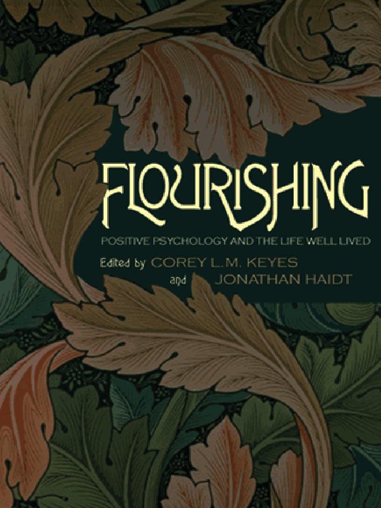 Flourishing Positive Psychology and Life Well Lived | PDF ...