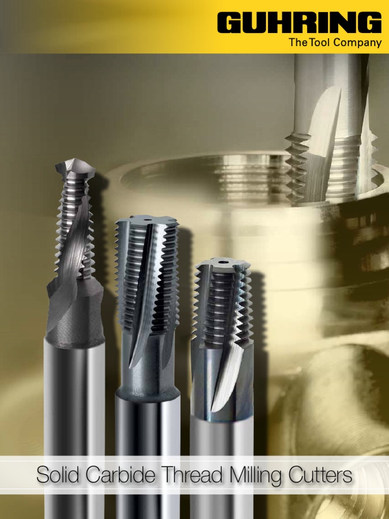 ThreadMills PDF | PDF | Steel | Alloy