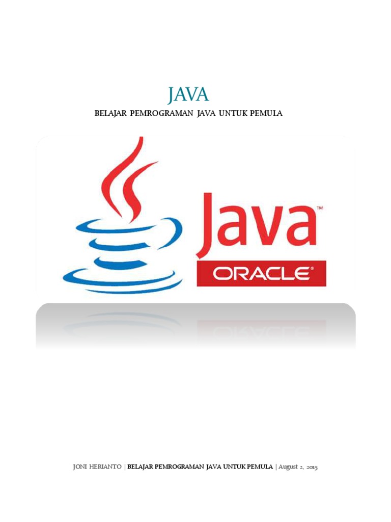 Belajar Pemrograman Java Untuk Pemula PDF | PDF