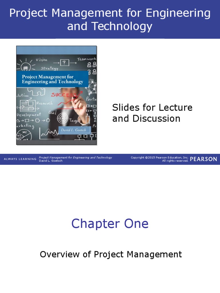 Project Management For Engineering and Technology | Download Free PDF ...