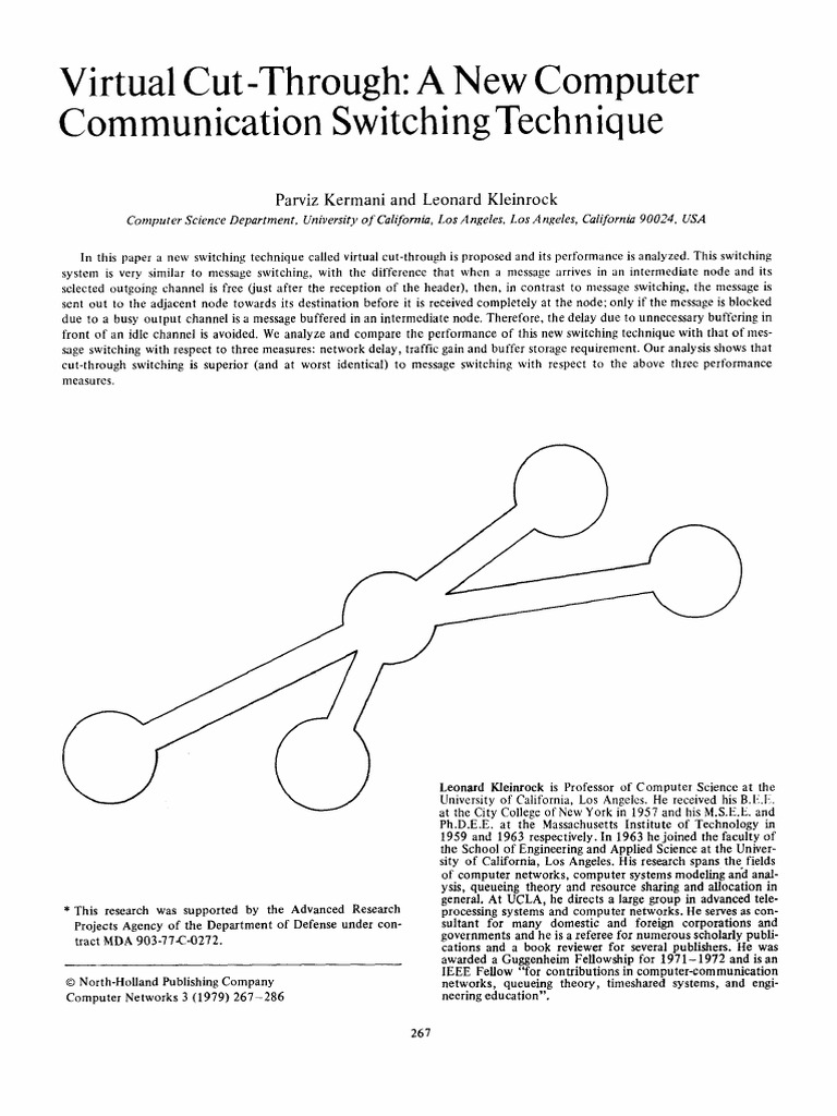 Virtual Cut Through Switching | PDF | Routing | Network Packet