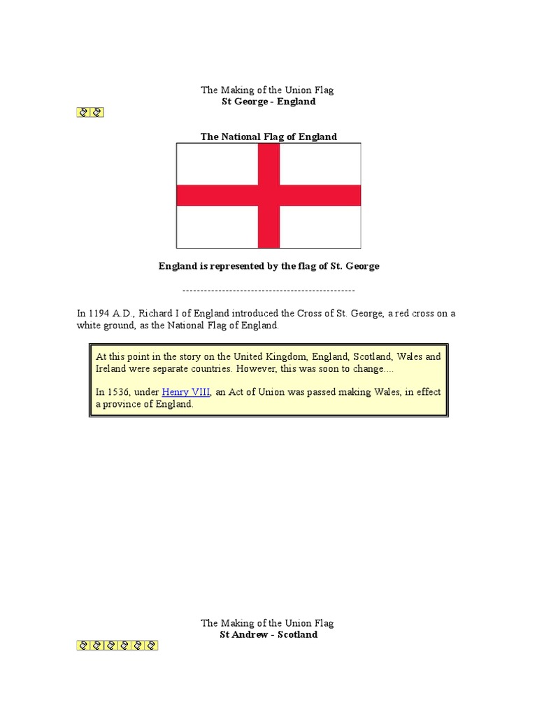 The Making of The Union Flag | Download Free PDF | United Kingdom ...