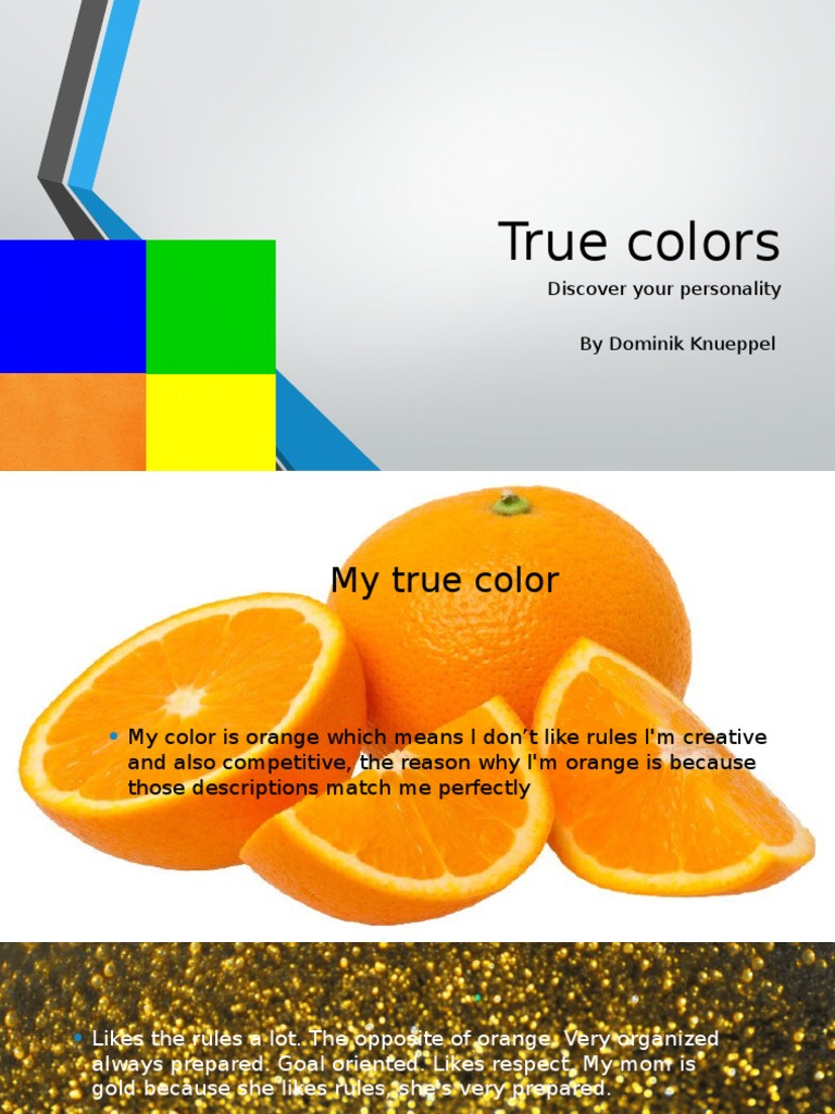 True Colors | PDF
