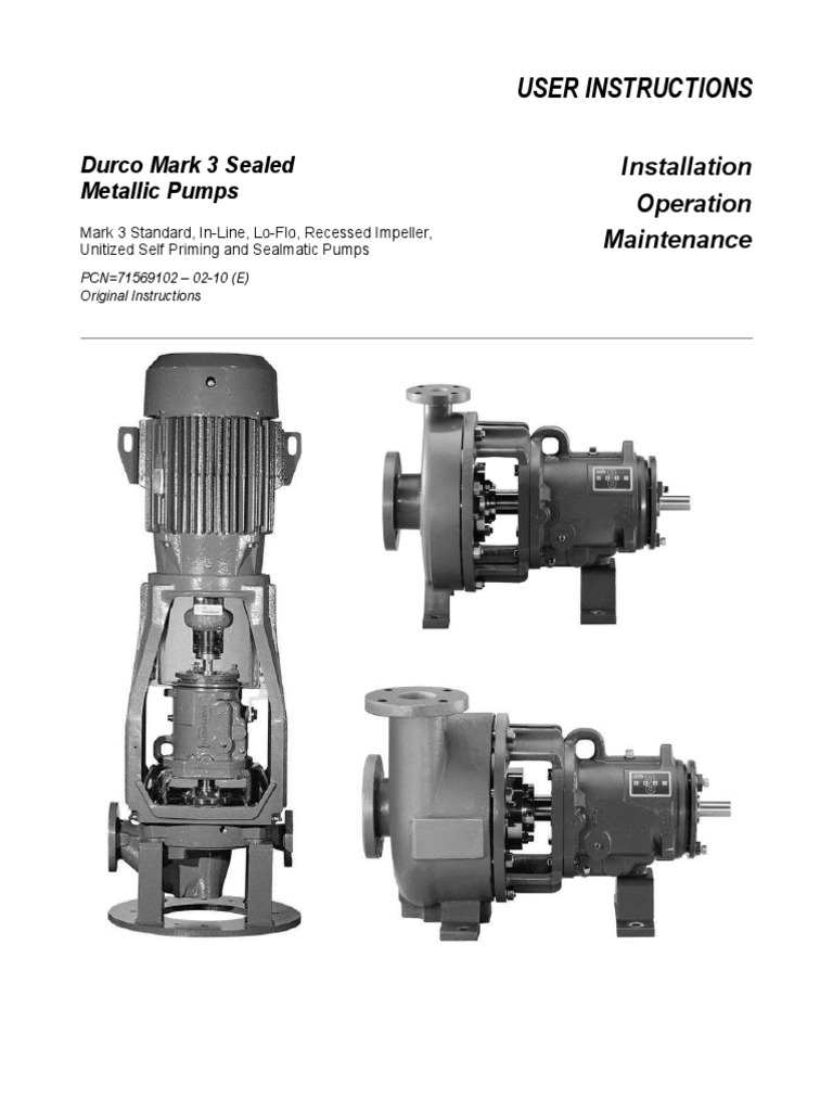 Mark Pump | PDF | Pump | Transmission (Mechanics)