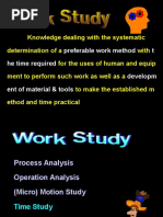 Standard Work Time Observation Sheet Template | PDF