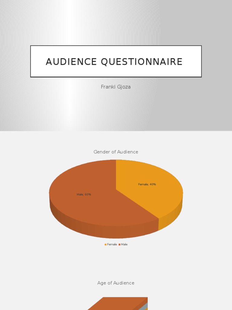 Audience Questionnaire | PDF