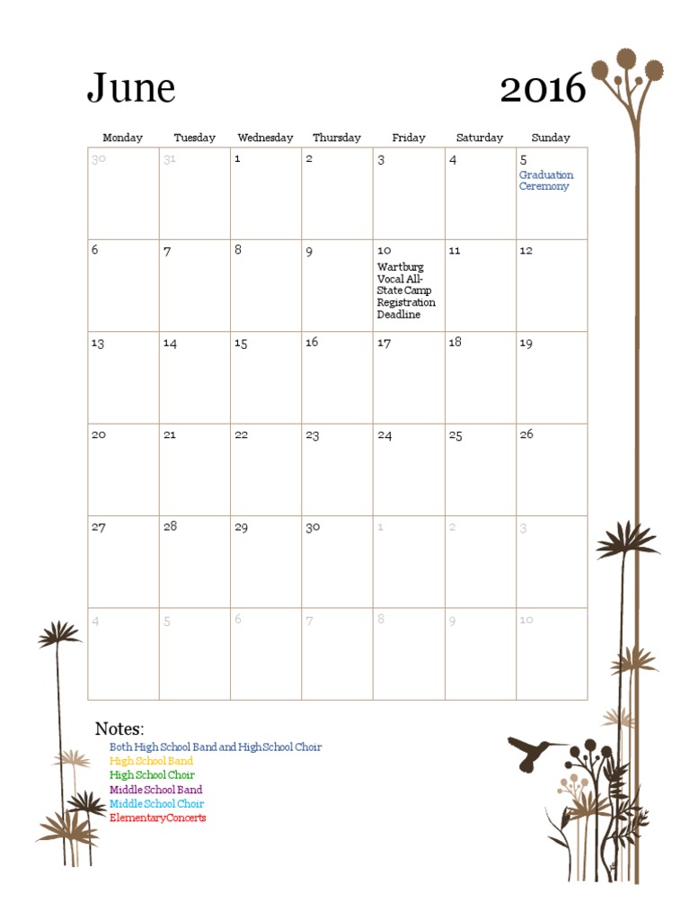 Calendar | PDF | Observances | Holidays