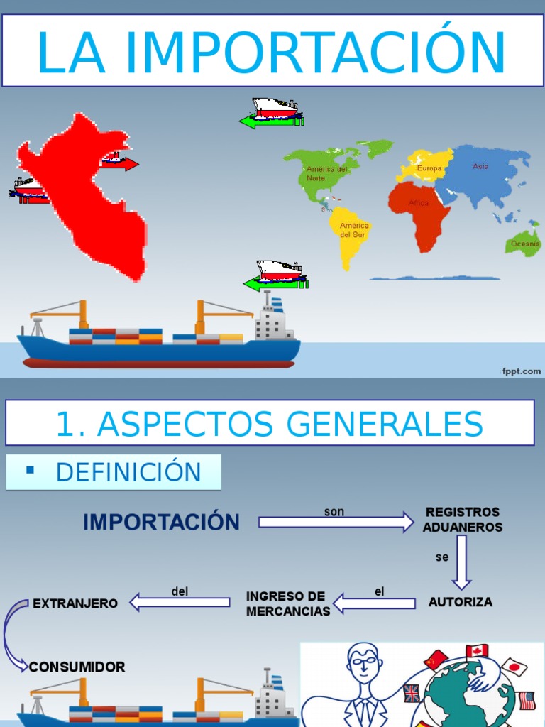 La Importación | Importaciones | aduana | Prueba gratuita de 30 días ...