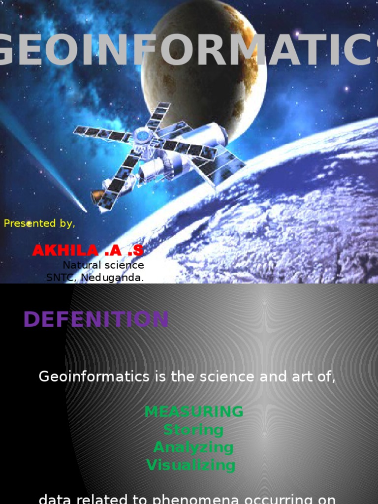 GEOINFORMATICS | PDF | Geographic Information System | Map