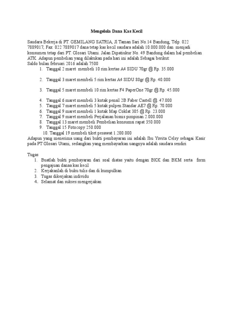 Soal Praktek Internet | PDF