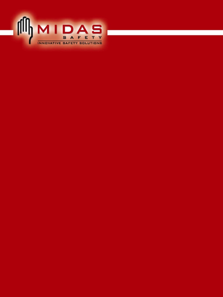 MIDAS Safety Catalogue