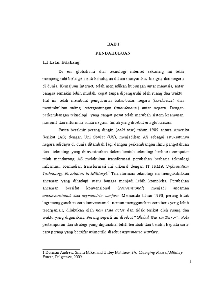 Menghadapi Ancaman Perang Siber: Kesiapan dan Strategi Keamanan Siber ...