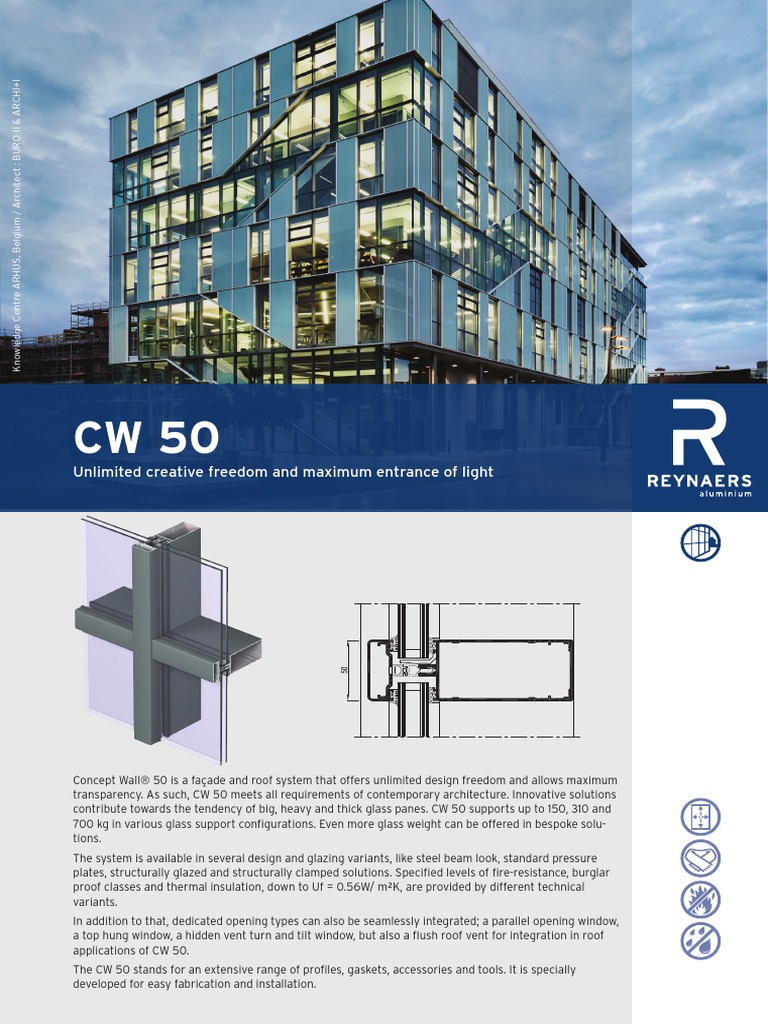 CW50 Brochure | PDF | Window | Ventilation (Architecture)