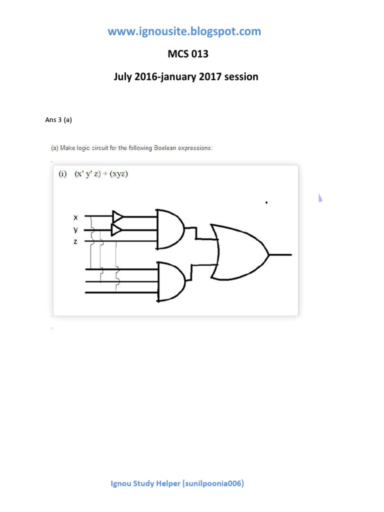 MCS 013 | PDF | Set (Mathematics) | Boolean Algebra