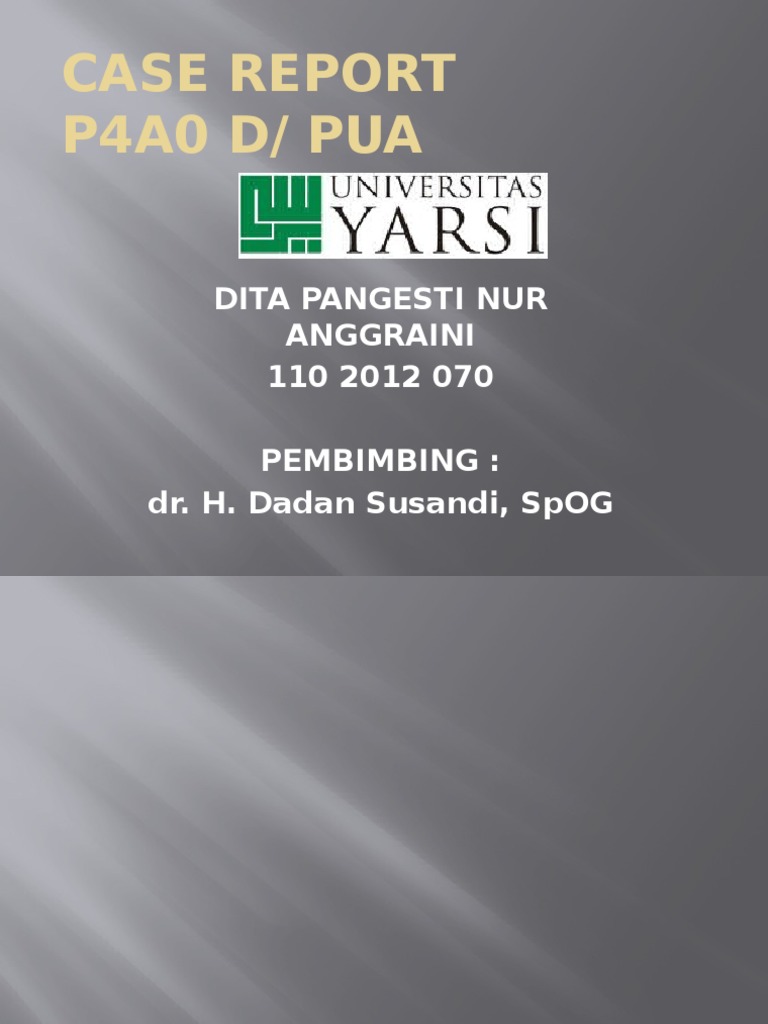 Case Report Stroke Iskemik | PDF