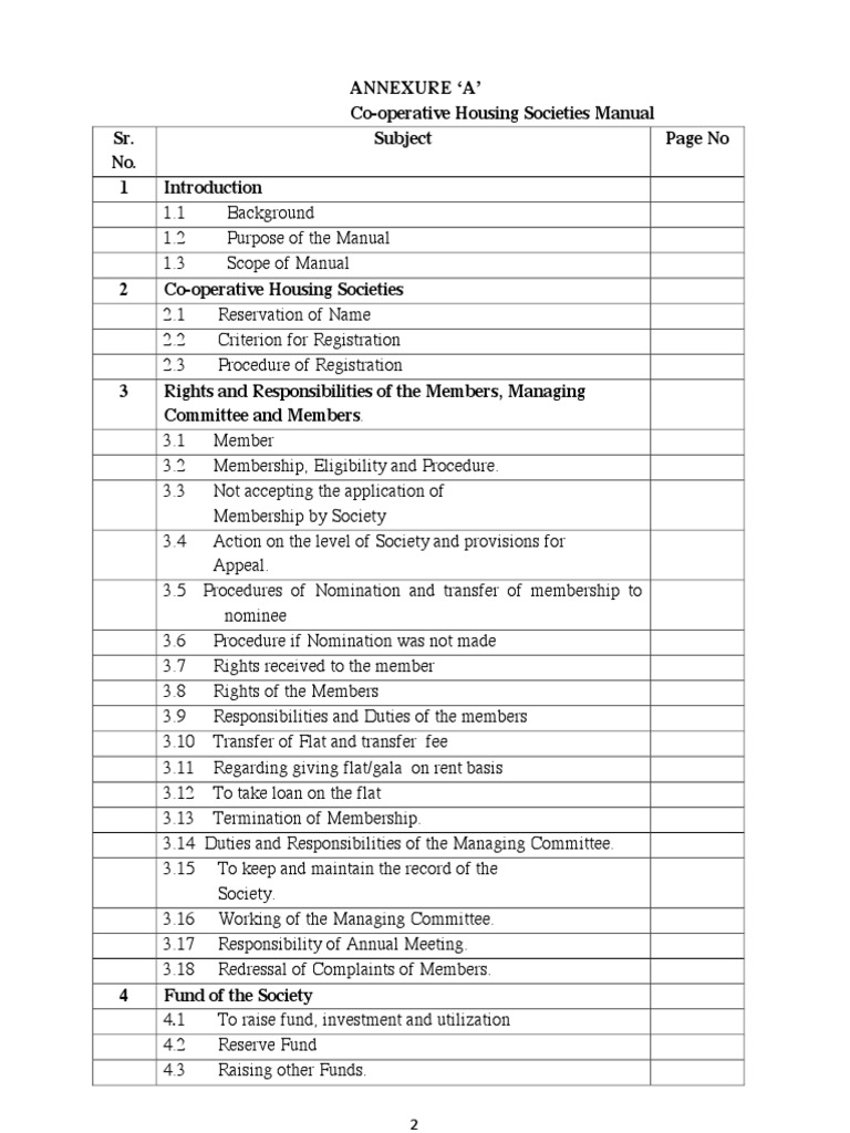Housing Society Rules and Guidelines | PDF | Ownership | Committee