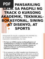 Misyon, Propesyon, at Bokasyon | PDF
