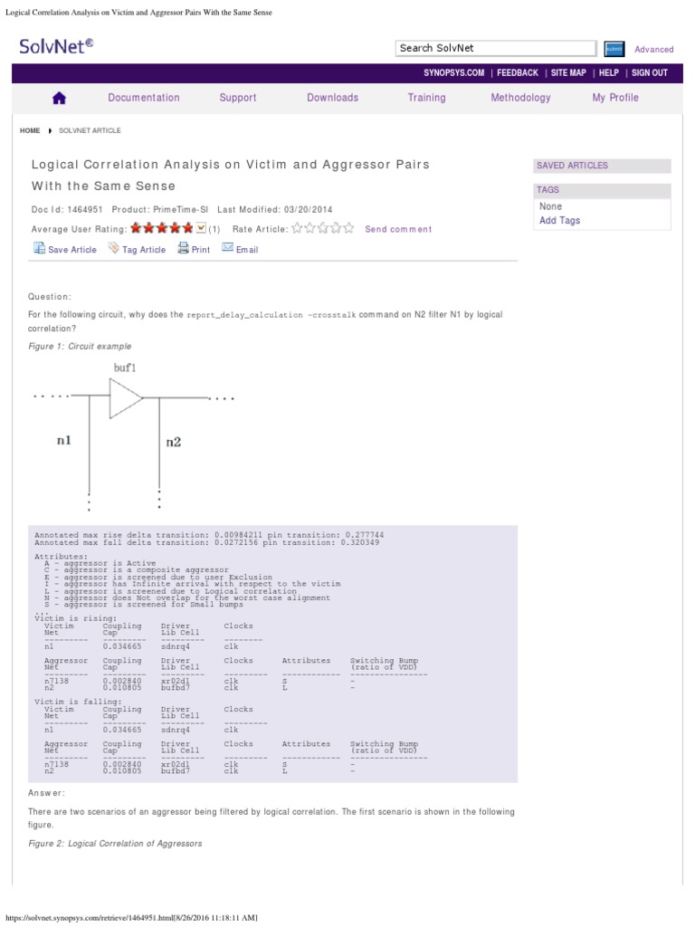 Logical Correlation Analysis On Victim and Aggressor Pairs With The ...