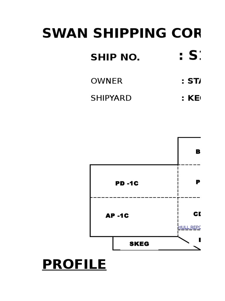 Swan Shipping Corporation: S1174: Ship No | PDF | Technology & Engineering