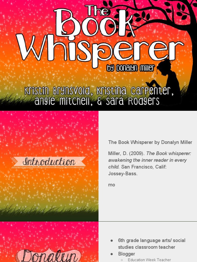 The Book Whisperer | PDF | Reading Comprehension | Libraries