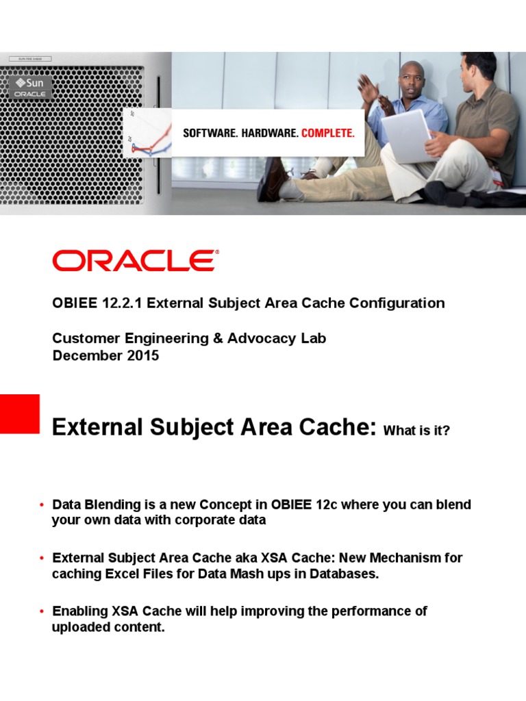 OBIEE 12.2.1 External Subject Area Cache Configuration | PDF | Oracle ...