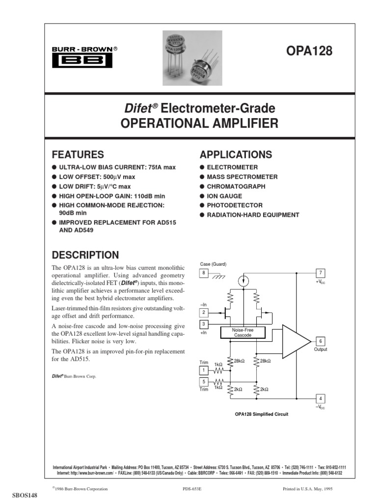 LF151 LF251 LF351 | Download Free PDF | Operational Amplifier | Amplifier