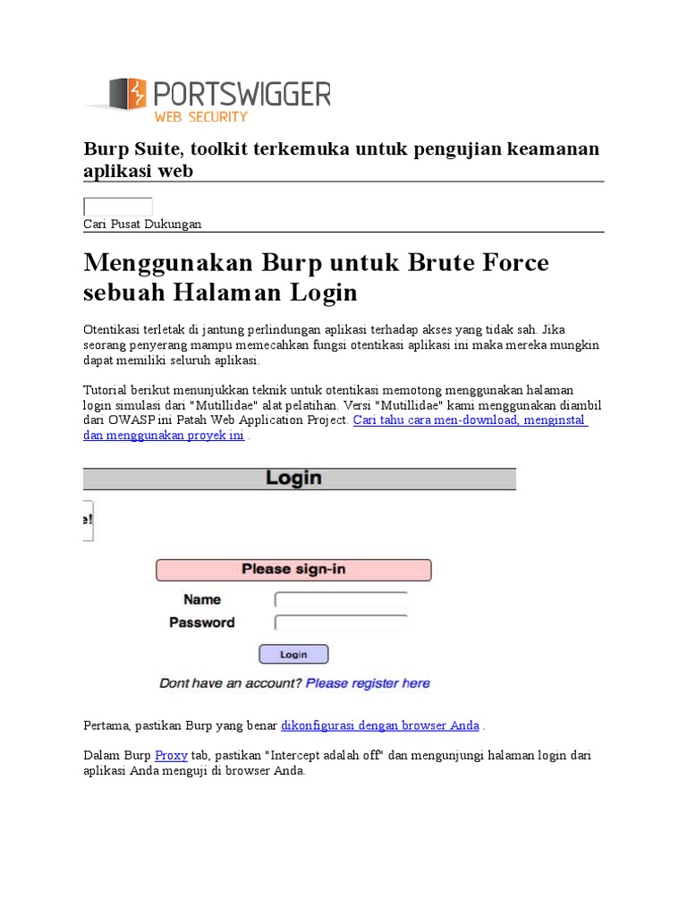 Burp Suite Guide | PDF