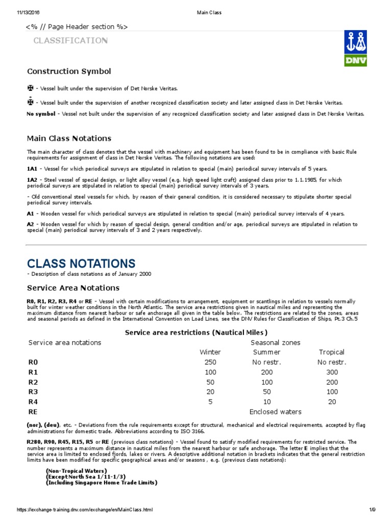 Class Notations | Download Free PDF | Oil Tanker | Ice