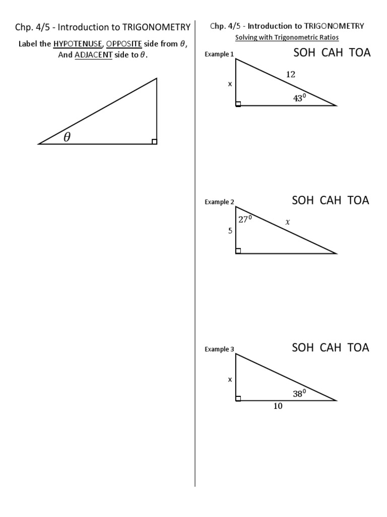 1-Intro To Trig Lesson One-Page 16-17 | PDF | Teaching Methods & Materials