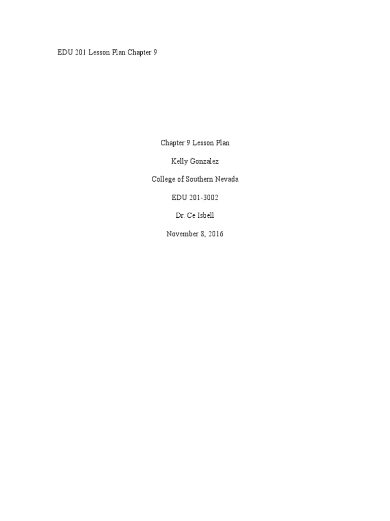 Piaget Lesson Plan | PDF | Cognitive Development | Lesson Plan