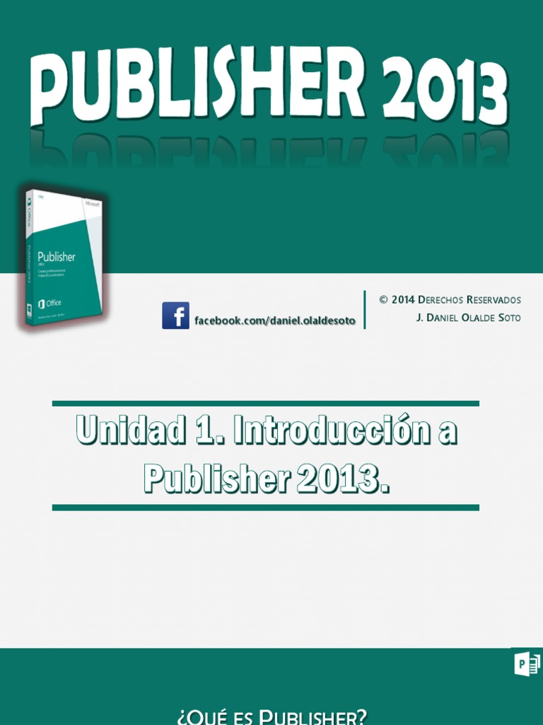 Microsoft Publisher 2013 | Descargar gratis PDF | Microsoft | Correo ...