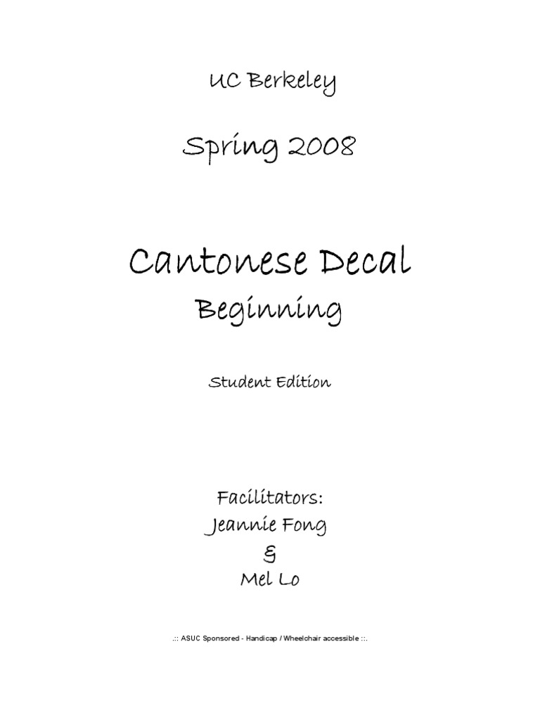 Beginning Reader For Students L1 To L6 | PDF | Tone (Linguistics ...