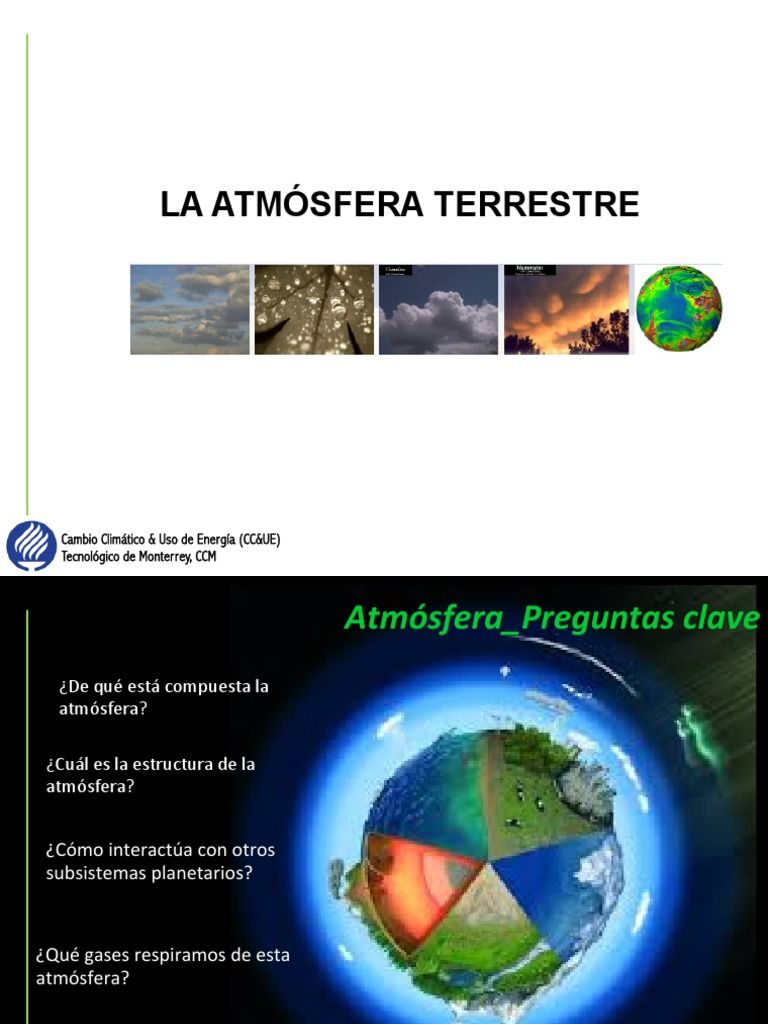 Estructura y Función de la Atmósfera | PDF | Atmósfera | Ozono