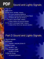COLREG 72: Rules and Guidelines | PDF