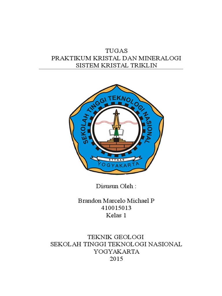 Sistem Kristal Triklin | PDF