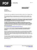 Letter of Confirmation of PR Status FR | PDF | Immigration Law ...