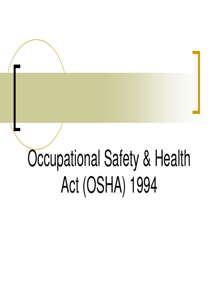 Osha PDF | PDF | Occupational Safety And Health Administration ...