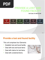 Lost and Found Policy | PDF