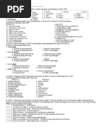 Pagsasaling Wika-Worksheets | PDF