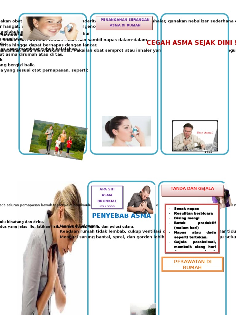 9.leaflet SAP Asma Fix | PDF