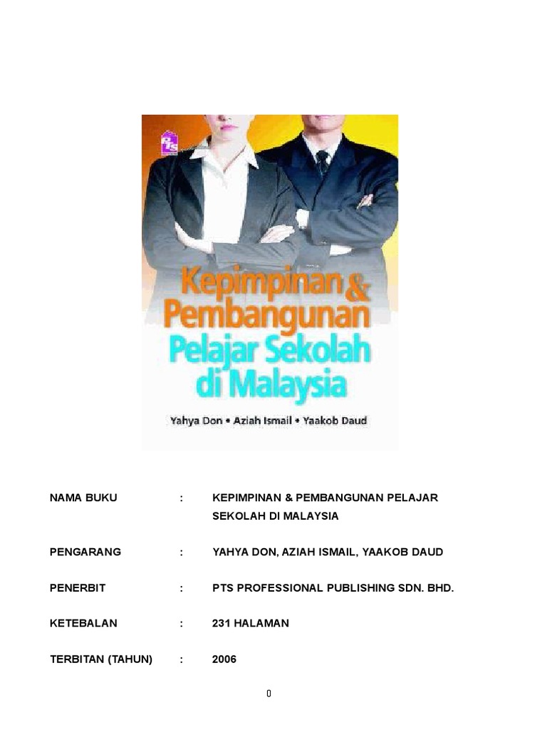 Kepimpinan & Pembangunan Pelajar Sekolah Di Malaysia | PDF