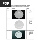 Jenis Chinaware Beserta Gambar Dan Keterangannya Dikonversi | PDF