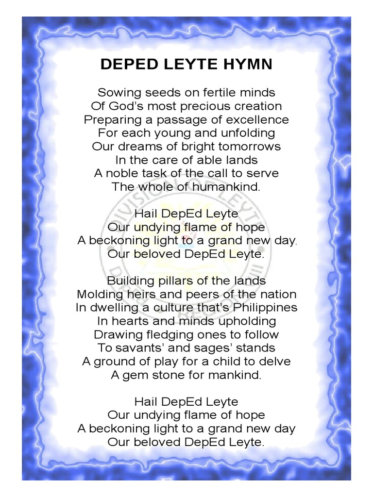 Deped Leyte Hymn