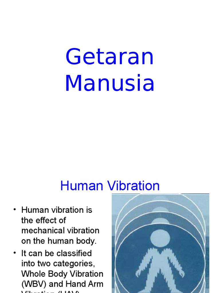 Efek Getaran pada Tubuh Manusia | PDF | Parestesia | Root Mean Square